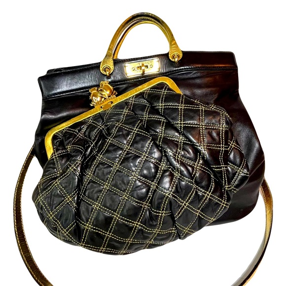 Marc Jacobs | Bags | Marc Jacobs Collectible Leather And Small Duffy ...